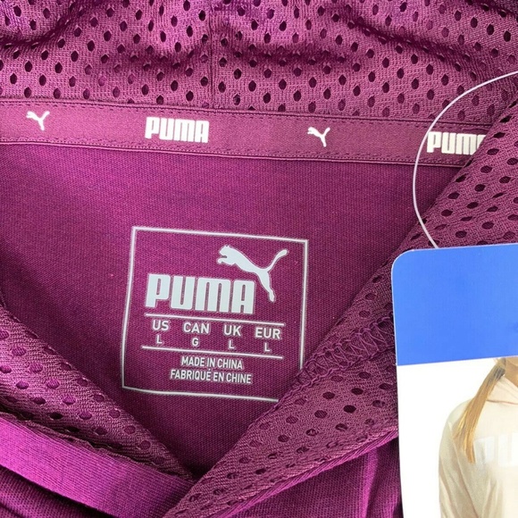 Puma | Tops | Puma Womens Urban Light Cover Up Hooded Tee Shirt | Poshmark